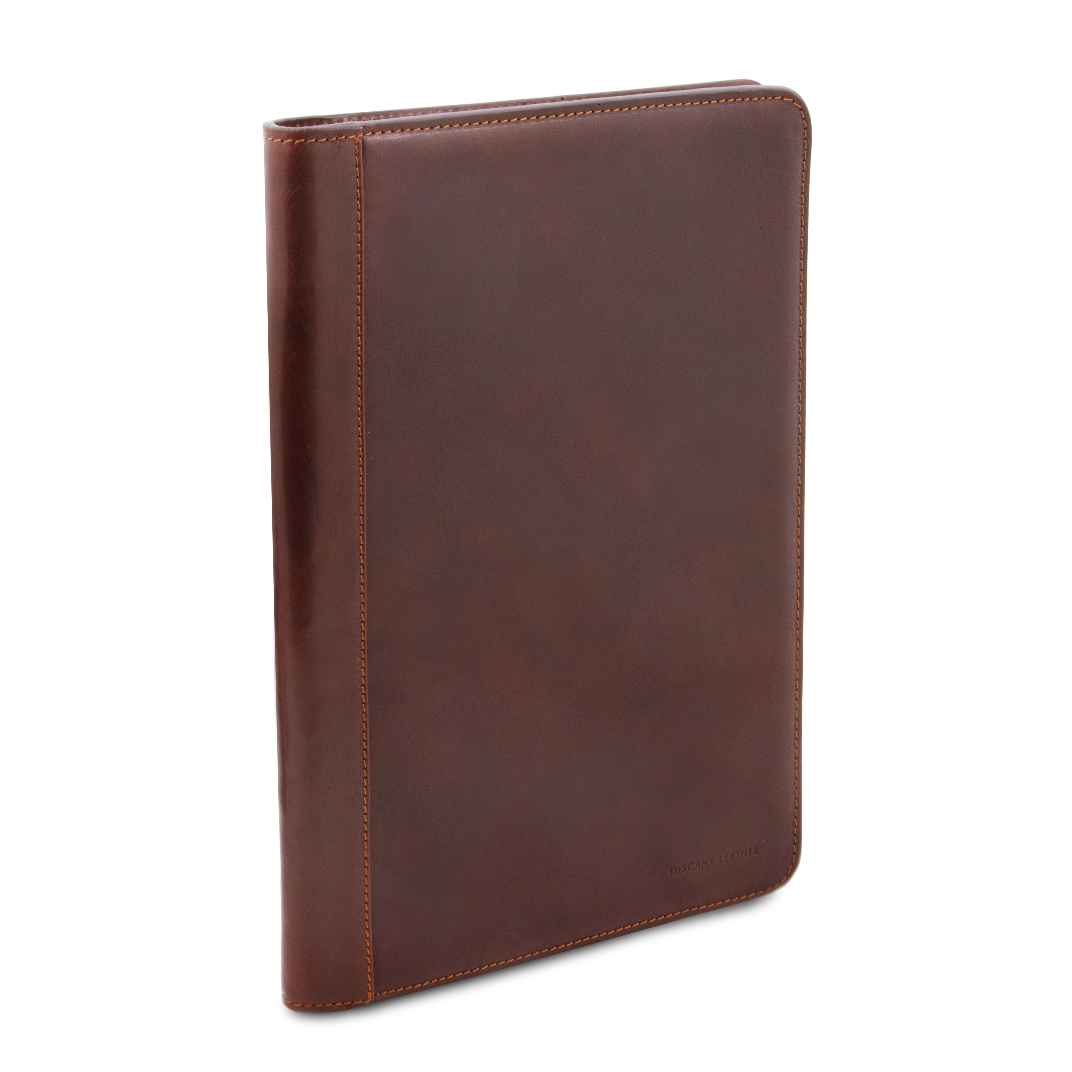 Mapa documente Tuscany Leather din piele naturala rosie Luigi