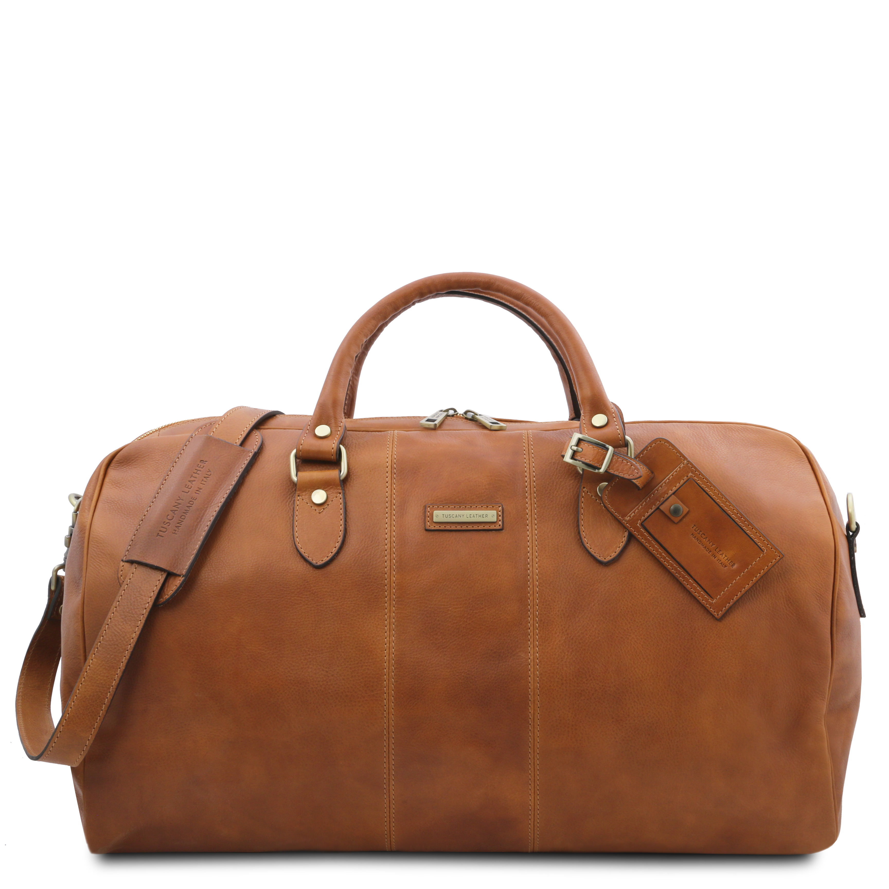 Geanta voiaj din piele naturala, marime mare, Tuscany Leather, Lisbona